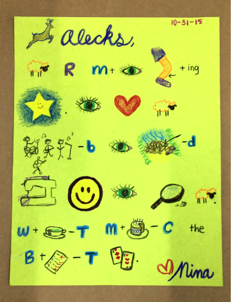 At-Home Activity: Make a Rebus Message | icaboston.org