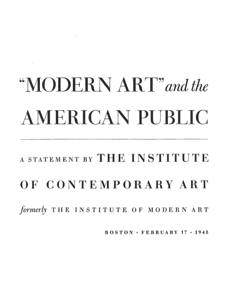 History + Archives - ICA Boston