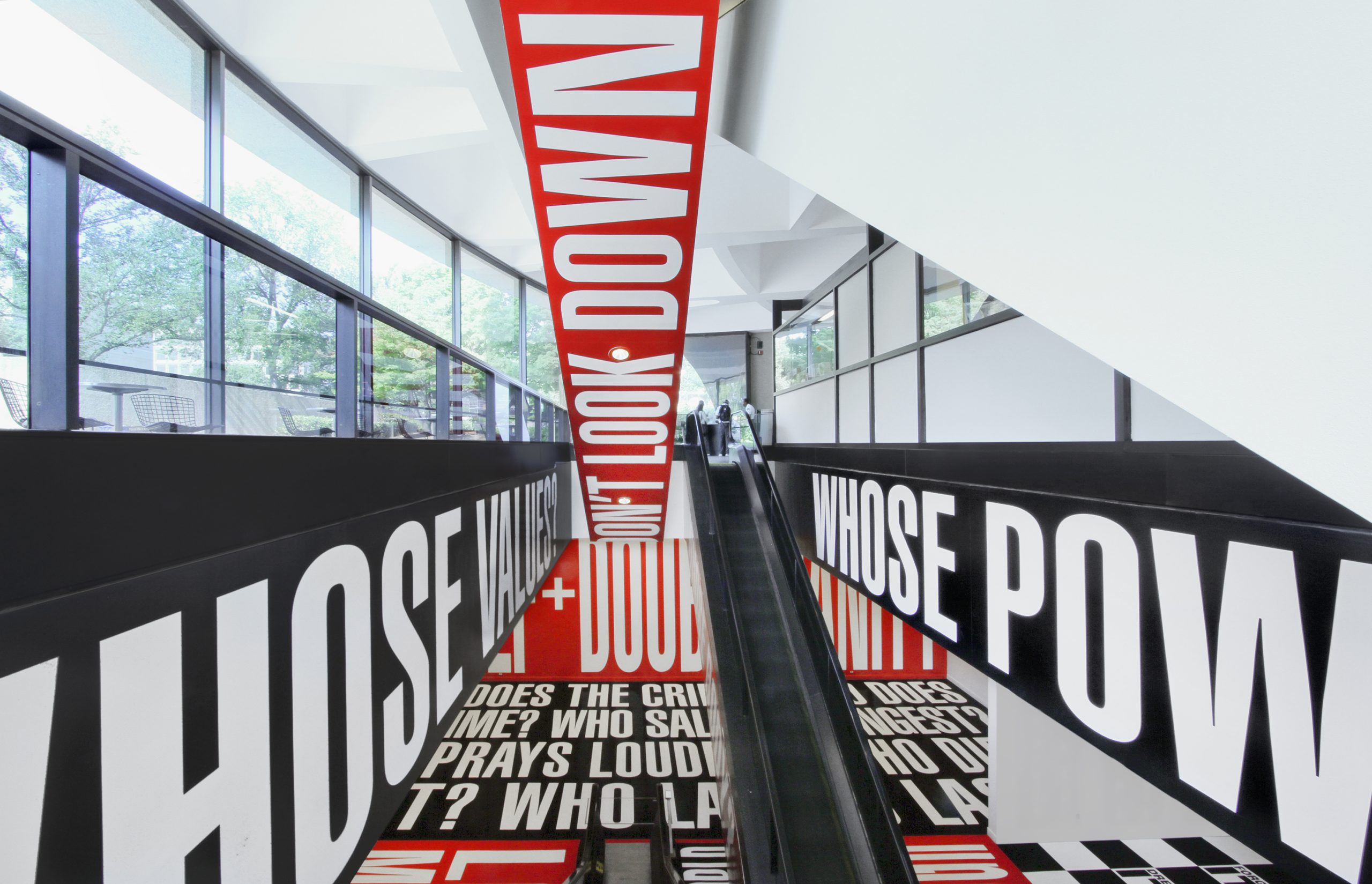 New, site-specific installation by Barbara Kruger opens at ICA/Boston ...