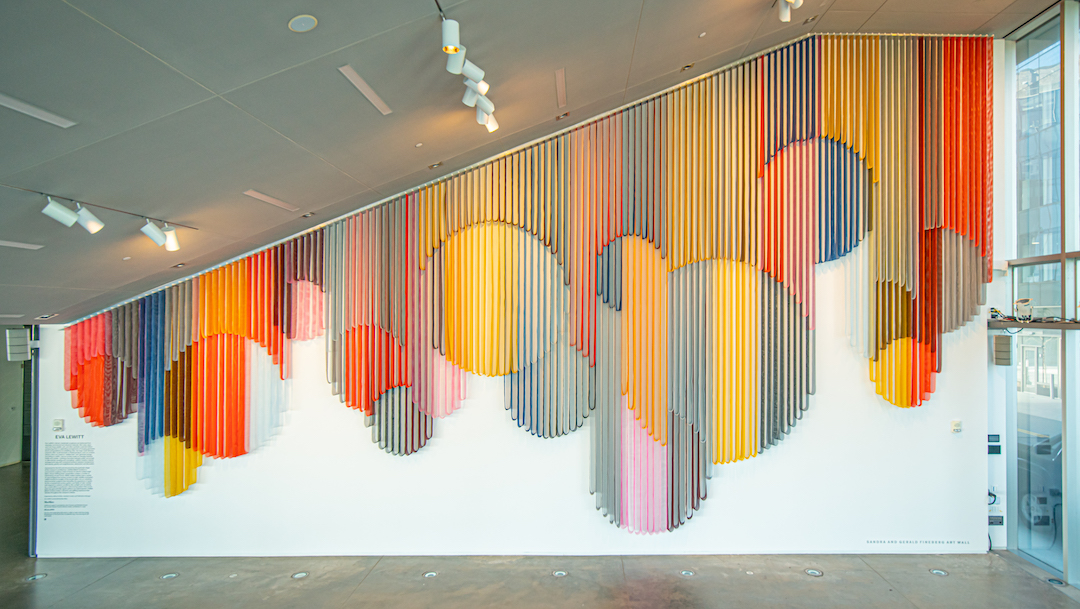 Eva LeWitt creates new, site-specific installation for the ICA/Boston ...